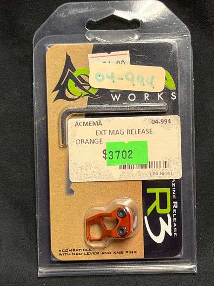 ODIN Works Orange Extended Magazine Release, Aluminum - Metzger ...