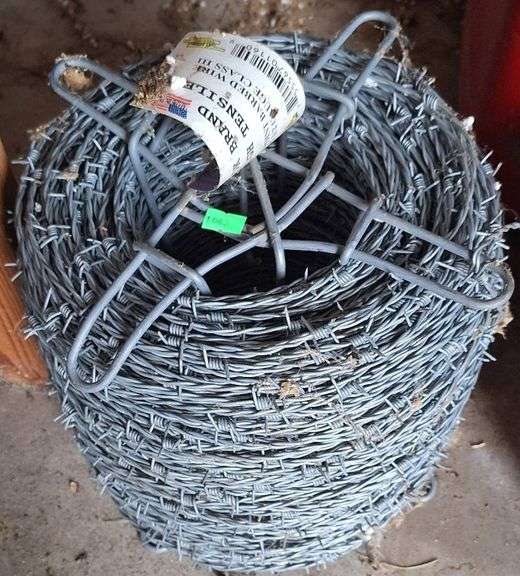 Roll of OK Brand 4-Point Barbed Wire High Tensile 15.5-Gauge - Metzger ...