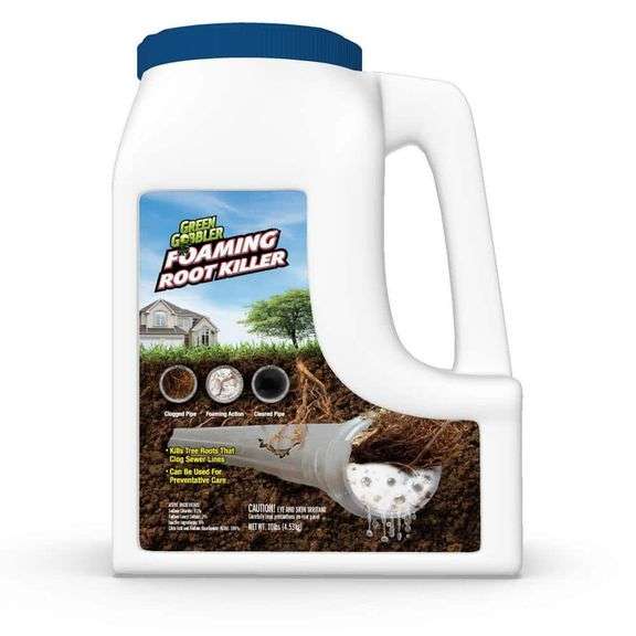 GREEN GOBBLER - 10 lbs. Foaming Root Killer - Metzger Property Services ...