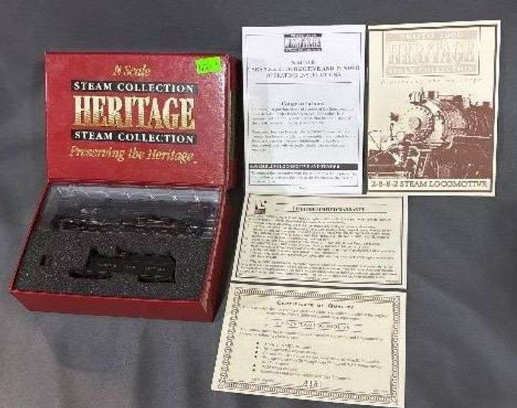 Proto 2000 Heritage Steam Collection N Scale 2-8-8-2 Locomotive #A180 ...