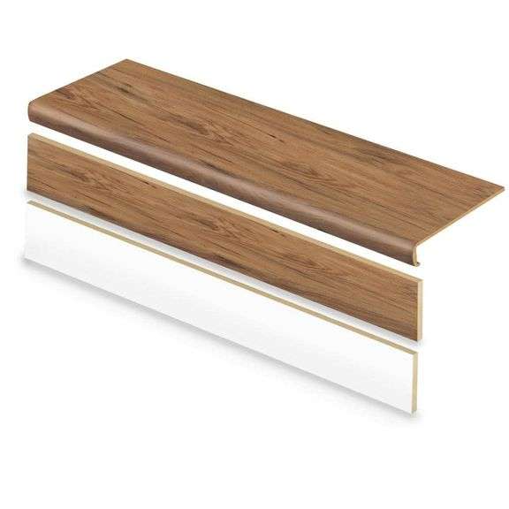 CAP A TREAD - Sundance Canyon Hickory/Smoked Umber Oak 34.5inLx12.15in ...