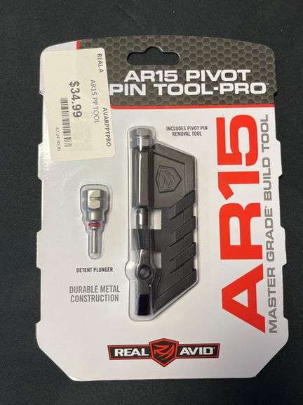 Real Avid AR15 Pivot Pin Tool Pro with Detent Plunger - Metzger ...