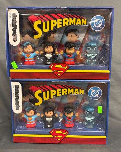 Fisher-Price DC Super Friends Superman Figure 4-Pack (2-Boxes ...