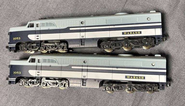 2 Wabash 1053 N Scale Locomotive Shells, 5” - Metzger Property Services ...