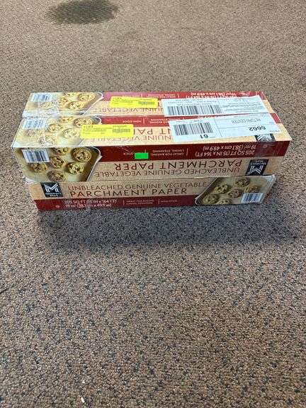 4-Pack Member’s Mark Unbleached Vegetable Parchment Paper Rolls ...