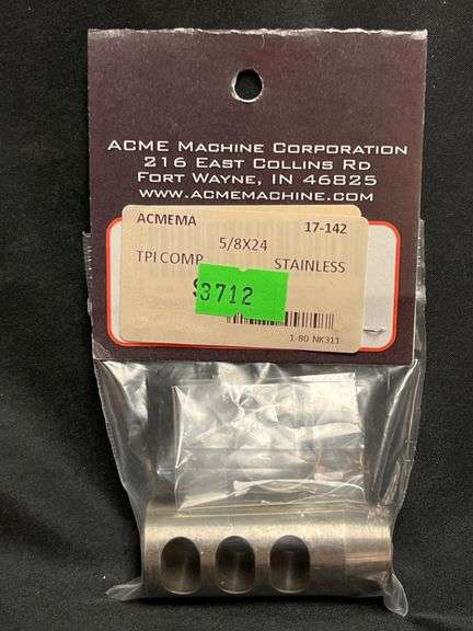ACME Machine Corp Stainless Steel TPI Compensator 5/8×24 - Metzger ...