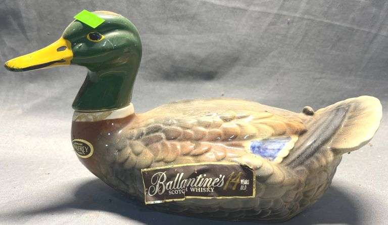 Ballantine’s 14-Year-Old Scotch Whisky Duck Decanter - Metzger Property ...