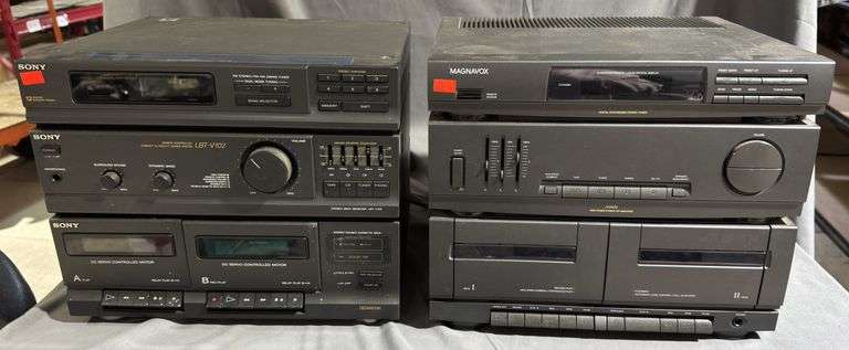 Sony Remote Controlled Stereo System LBT-V102, Magnavox High Power ...