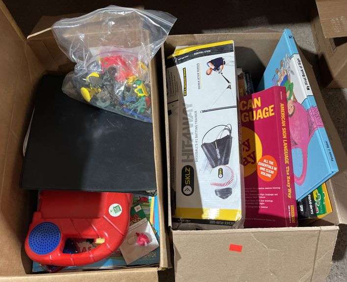 Plastic toy soldiers, games and educational books - Metzger Property ...