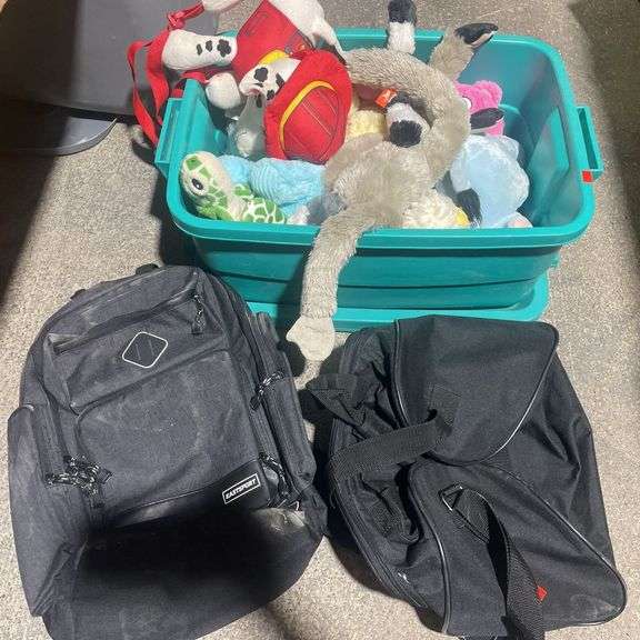 Stuffed Animals, Backpacks, Plastic Storage Containers - Metzger ...