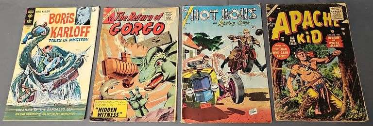 (4) Comic Books Inc. Boris Karloff Tales of Mystery, The Return of ...