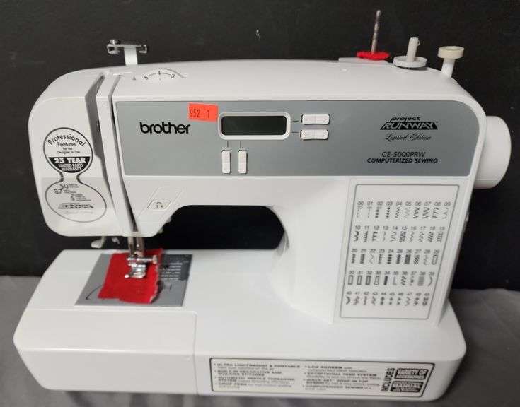 Brother Project Runway Limited Edition Sewing Machine CE-5000PRW ...