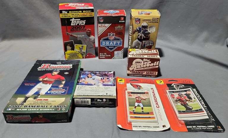 2008 Upper Deck Football Heroes Cards, 2009 Upper Deck NFL Draft Cards ...