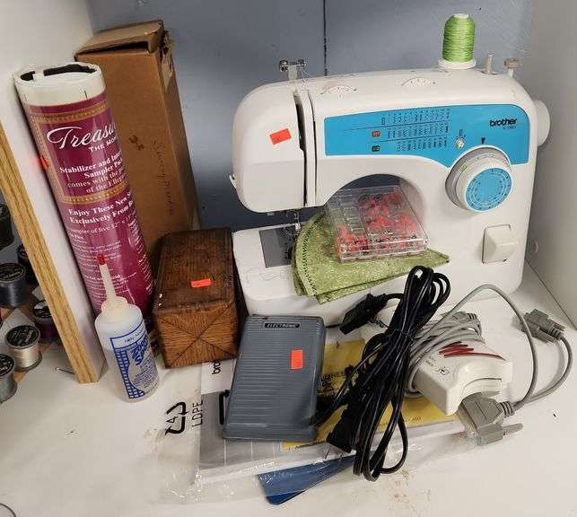 Brother XL 3500i Sewing Machine (untested), Zoom Spout Oiler, Baby Lock ...