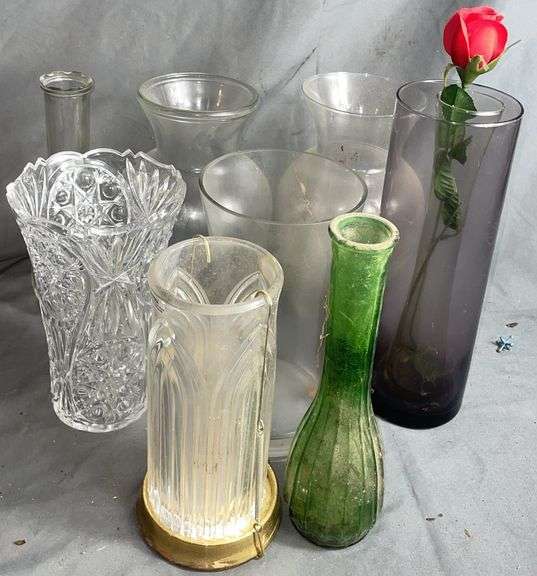 Glass Vase Assortment - Metzger Property Services, LLC