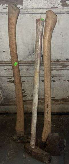 Maul, axes and ax head - Metzger Property Services, LLC