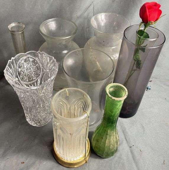 Glass Vase Assortment - Metzger Property Services, LLC
