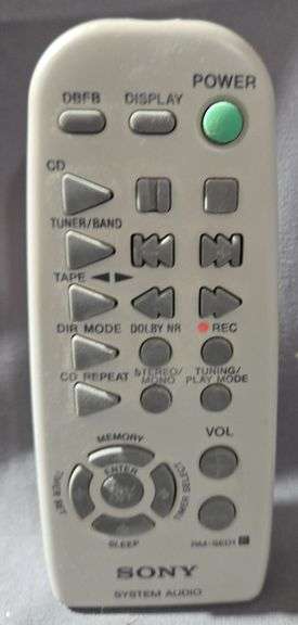 Sony Compact Component Stereo System C.D Player, AM-FM Radio, Clock ...