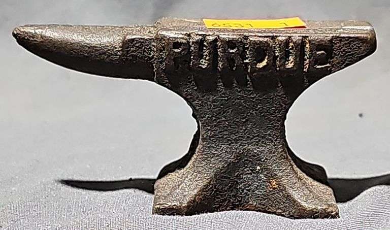“Purdue” Miniature Anvil 1.5”H - Metzger Property Services, LLC