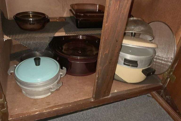 Contents of cabinet as shown in pictures- 2 Guardian Aluminum Dutch ...