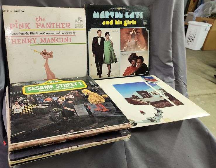 Record Assortment Inc. Pink Panther, Sesame Street & Stevie Wonder ...