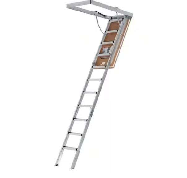 Louisville Ladder Energy Efficient 7 ft. 8 in. to 10 ft. 3 in., 22.5 in ...
