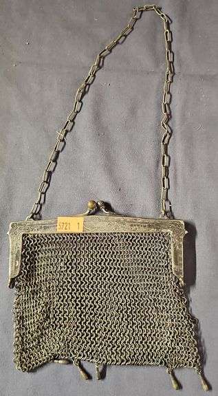 German silver mesh coin purse - Metzger Property Services, LLC