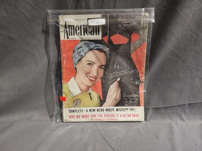 August 1945 "The American" Magazine - Metzger Property Services, LLC
