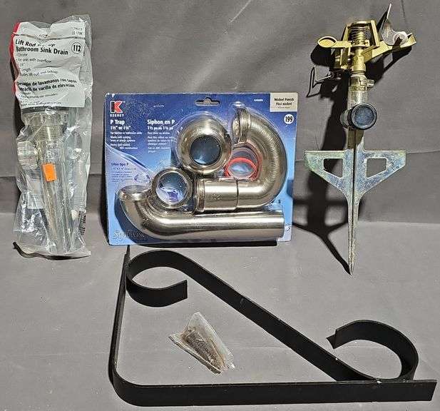 Keeney P Trap (fits 1 1/2" or 1 1/4") , lift rod pop up bathroom sink ...