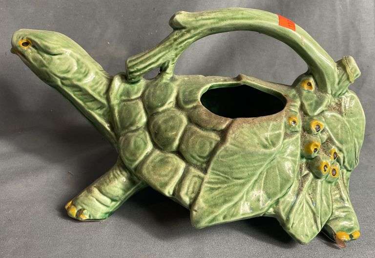 McCoy USA Green Turtle Watering Can 5.5”H - Metzger Property Services, LLC