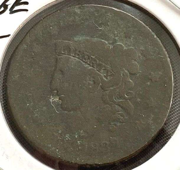 1837 Large Cent Full Liberty - Metzger Property Services, LLC