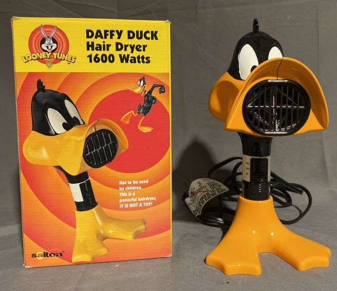 Daffy Duck hair dryer used with box - Metzger Property Services, LLC