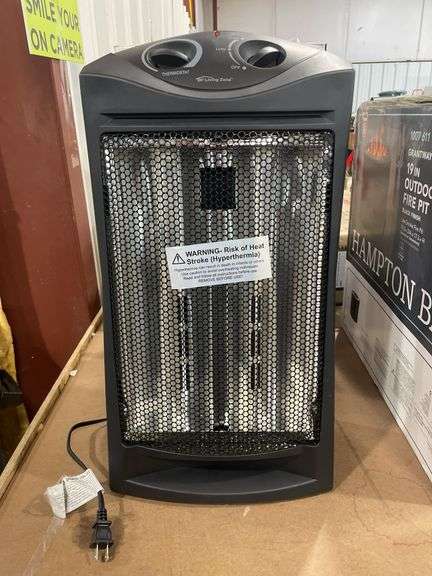 Living Zone Quartz Radiant Heater 1500W 200-300 sq ft - Metzger ...
