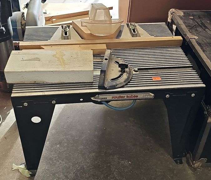 Sears Craftsman Metal Router Table 18" x 14" x 11" - Metzger Property ...