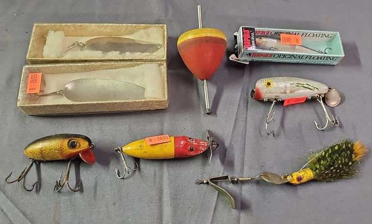 Fishing lure assortment - Metzger Property Services, LLC