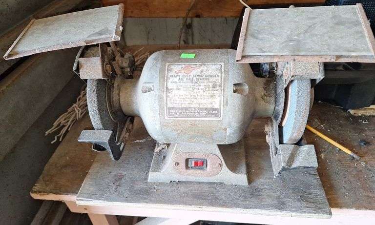 Heavy Duty Bench Grinder - Metzger Property Services, LLC