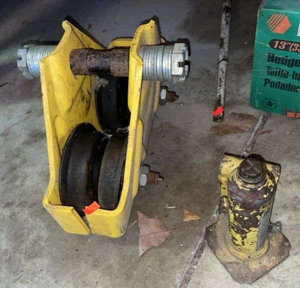 Budgit Beam Trolley & Enerpac Automotive Jack - Metzger Property ...