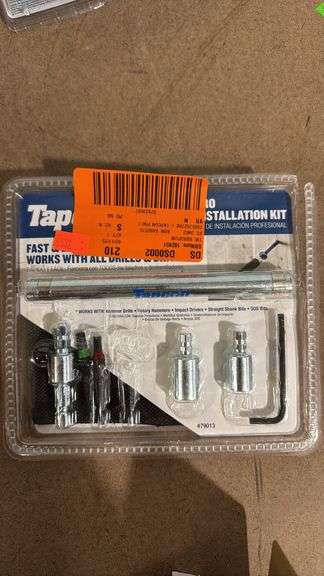 Tapcon Pro Installation Tool Kit with Star Bit for Concrete Anchors ...