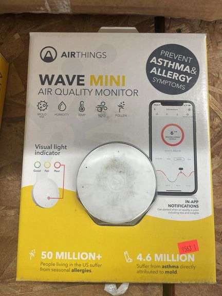 Air Things Wave Mini Air Quality Monitor - Metzger Property Services, LLC