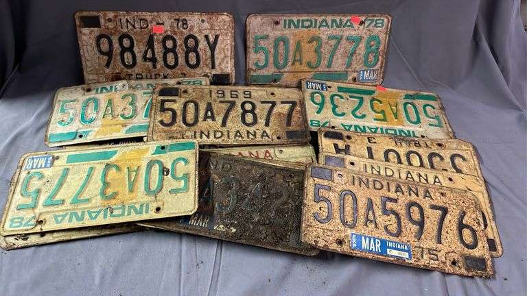 Indiana License Plates - Metzger Property Services, LLC