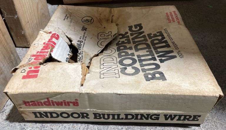 Handiwire Indoor Copper Building Wire (lgth. Unknown) & Essex Copper ...