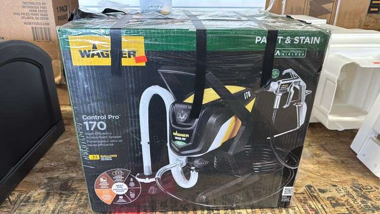 Wagner Control Pro 170 High Efficiency Airless Paint and Stain Sprayer ...