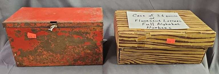 Fluorescent Letters Full Alphabet/Numbers, Reflector Road Flare ...