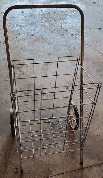 Wire Cart 16" x 12" x 35" - Metzger Property Services, LLC