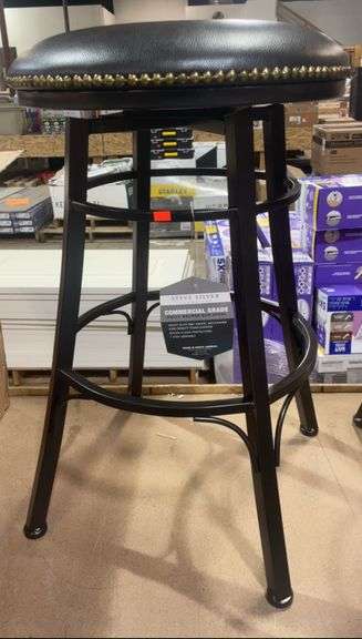 Steve Silver Commercial Grade fully Welded Bar stools with Swivel 30 ...