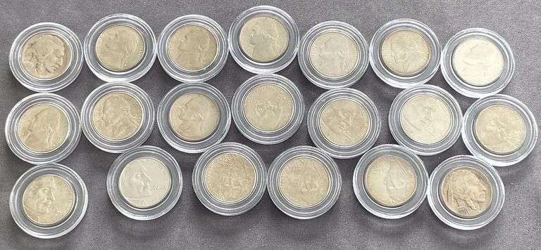 (18) Jefferson Nickels 2003-2006, (2) Buffalo Nickels 1925-1937 (in ...