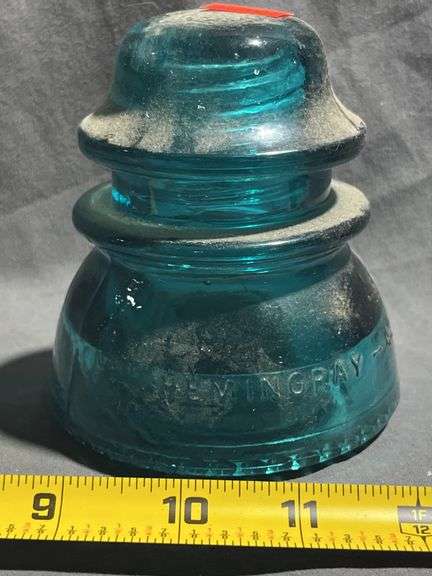 Hemingray glass insulator - Metzger Property Services, LLC