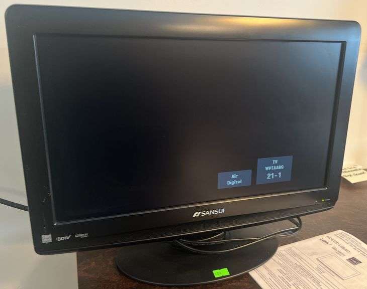 Sansui 19” TV with remote, Model No. HDLCD1955C - Metzger Property ...