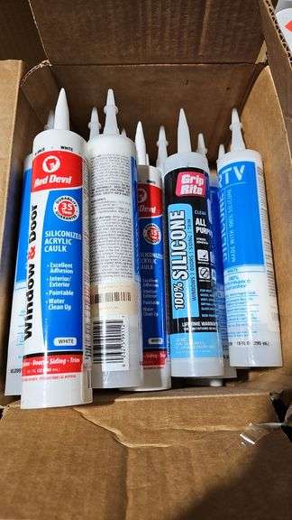 Silicone Caulk inc. Red Devil, RTV - Metzger Property Services, LLC