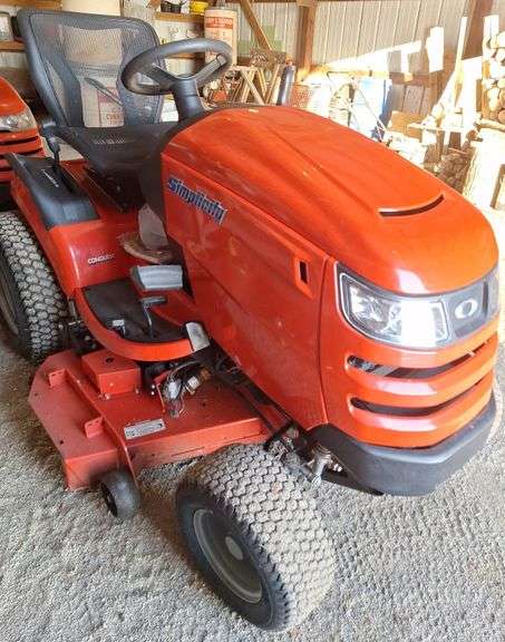 Simplicity Conquest 25hp Riding Mower 50" - 236 hrs - Metzger Property ...